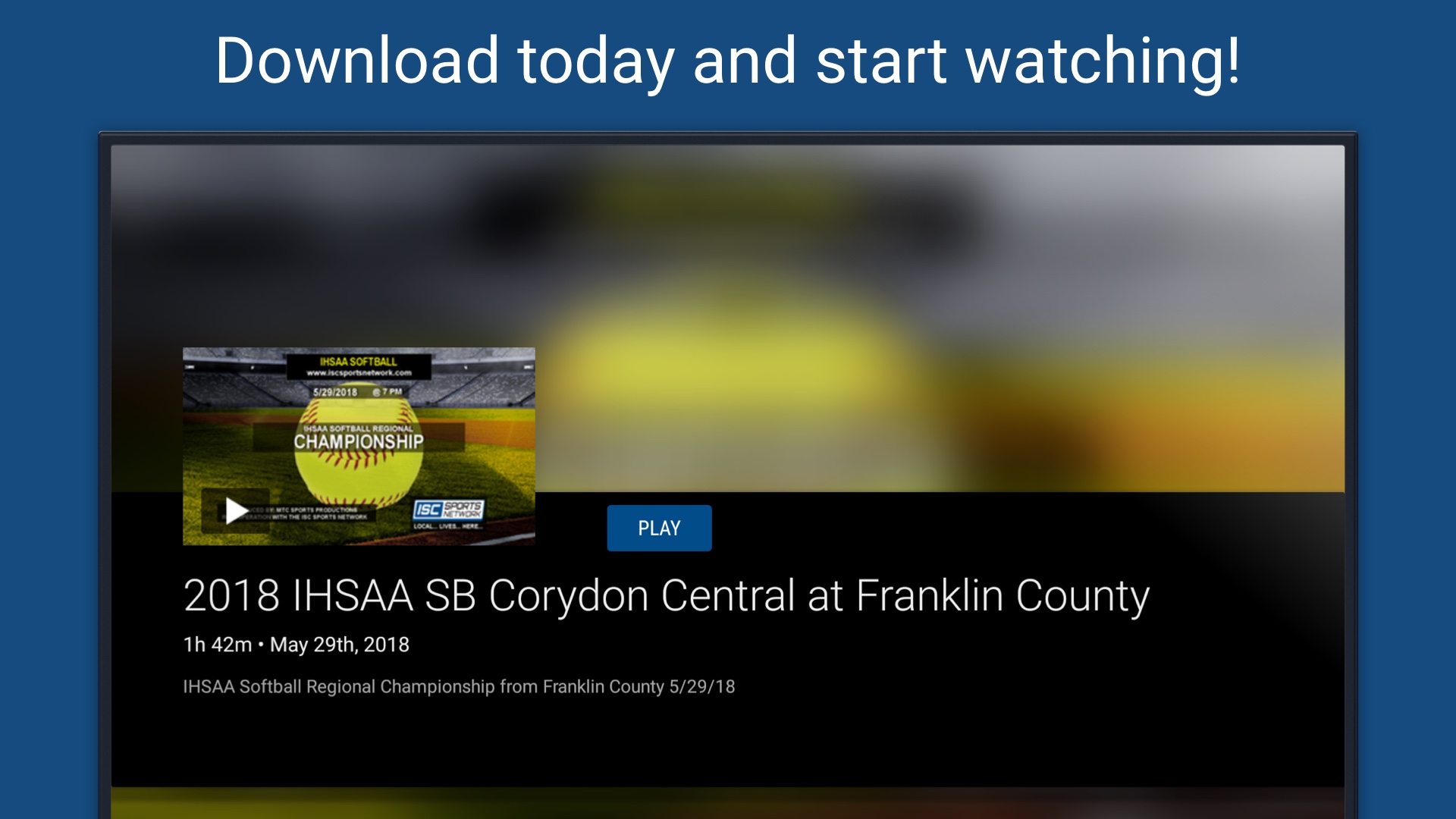 ISC Sports Network - App on Amazon Appstore