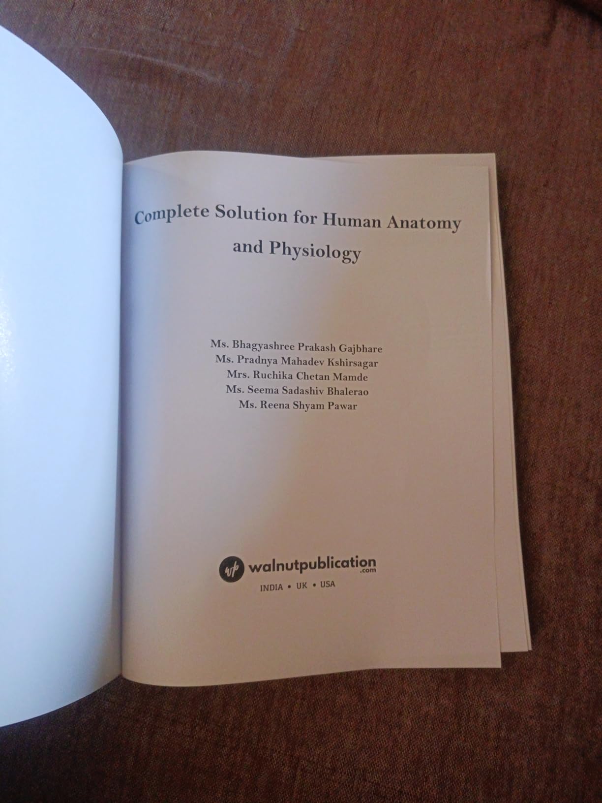 Buy Complete Solution for Human Anatomy and Physiology Book Online at Low Prices in India ...