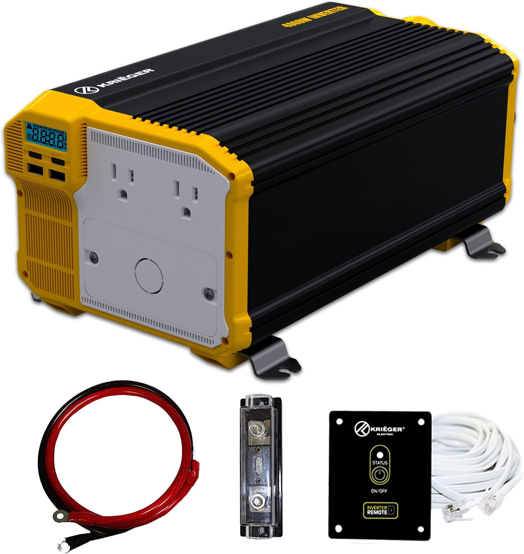 Amazon.com: Cummins 4000 Watts Inverter Modified Sine Wave Truck ...