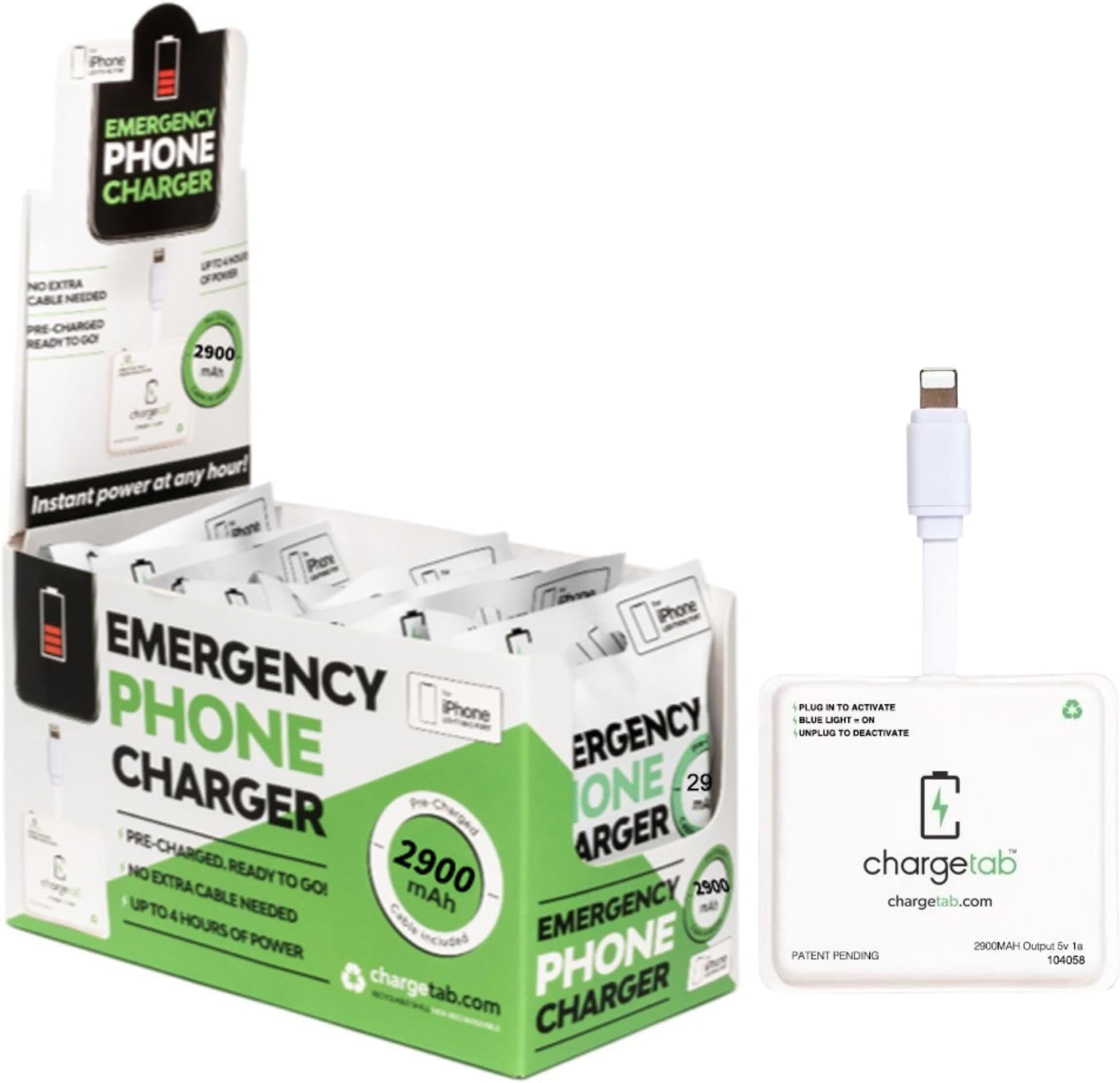 Amazon.com: FuelRod USB-C Portable Charger Kit - Pack of 2 - Includes ...