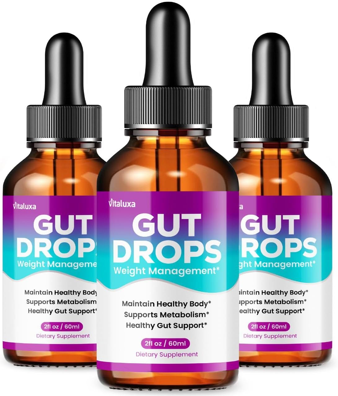 Amazon.com: (3 Pack) Gut Drops Liquid Drop Supplement with Pumpkin ...