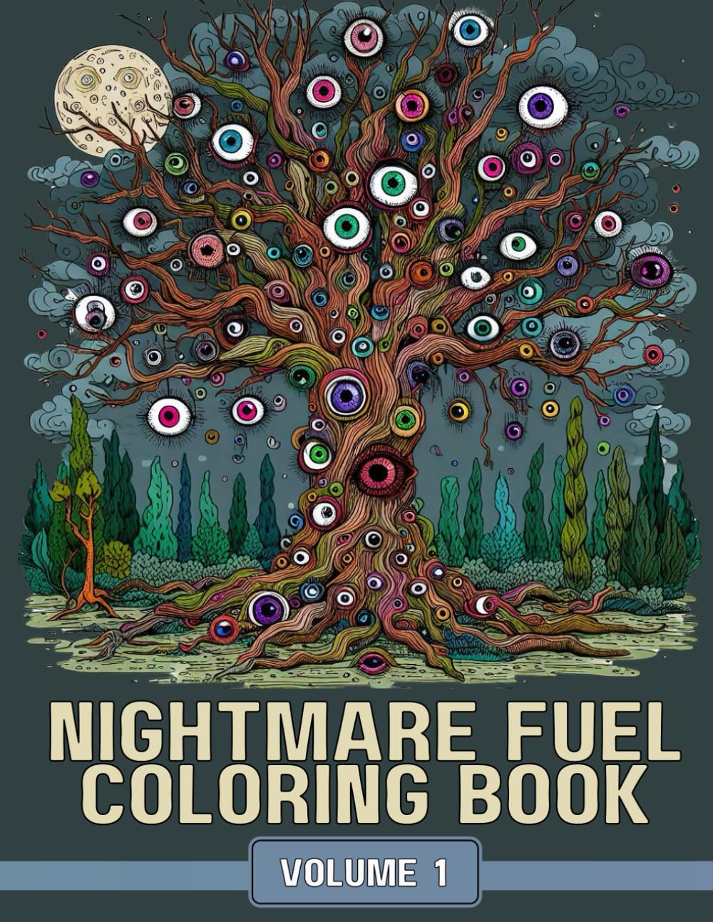 Amazon.com: Nightmare Fuel Coloring Book - Volume 1: 40 Unique and ...
