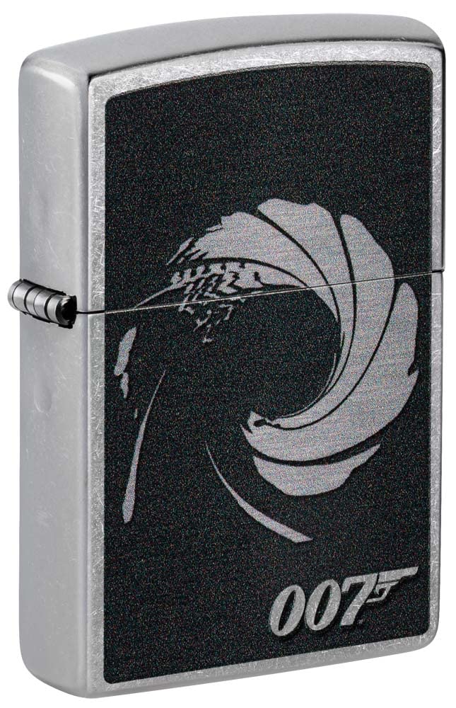 Amazon.com: Zippo Lighter: James Bond 007 Gun Barrel - Street Chrome ...