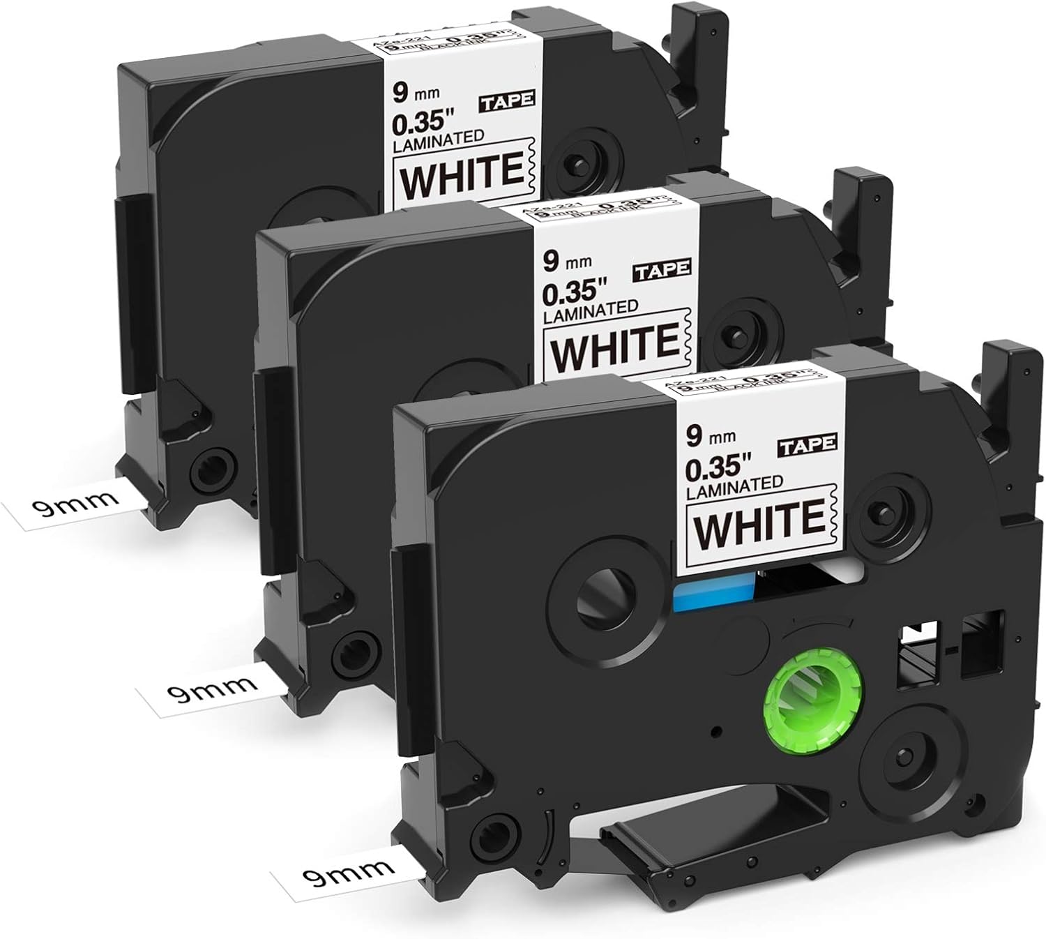 MarkField Compatible Ruban Replacement Brother P-Touch TZ TZe-221 étiquette PT-H105 H108 H101C ...