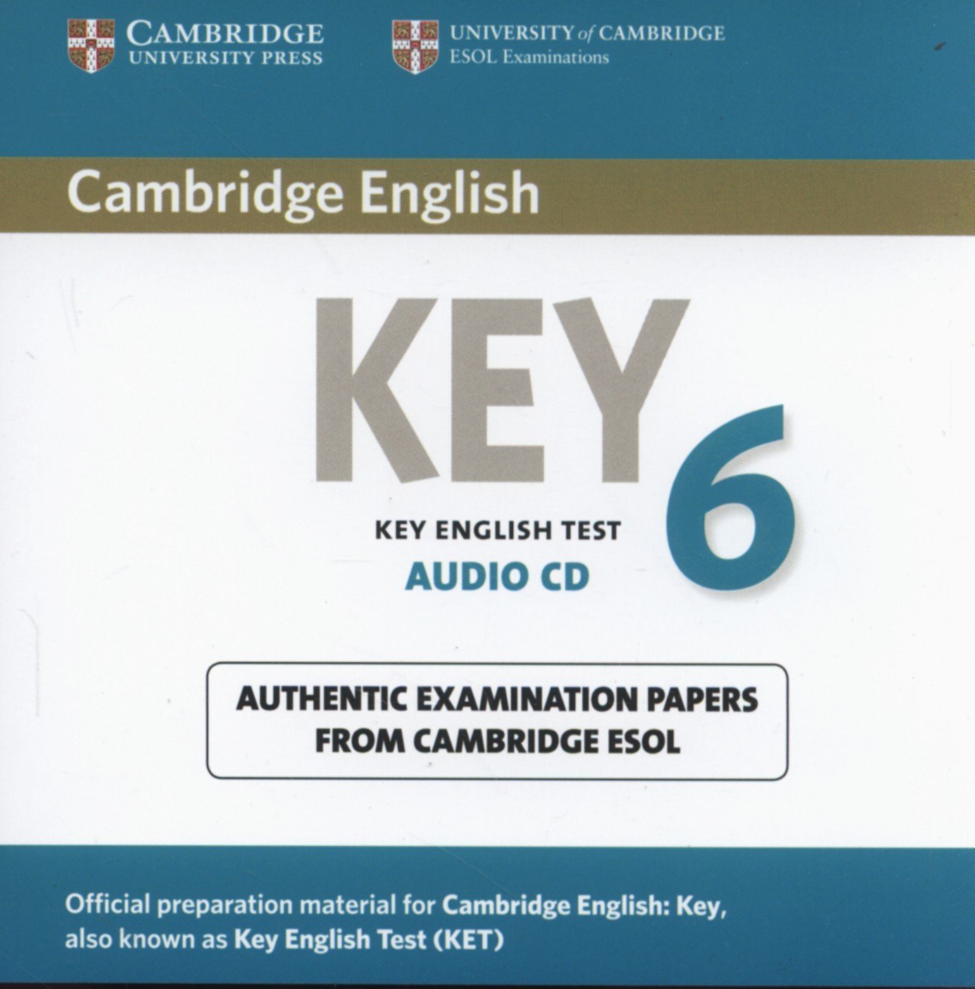 Cambridge English Key 6 Audio CD (KET Practice Tests): Amazon.co.uk ...