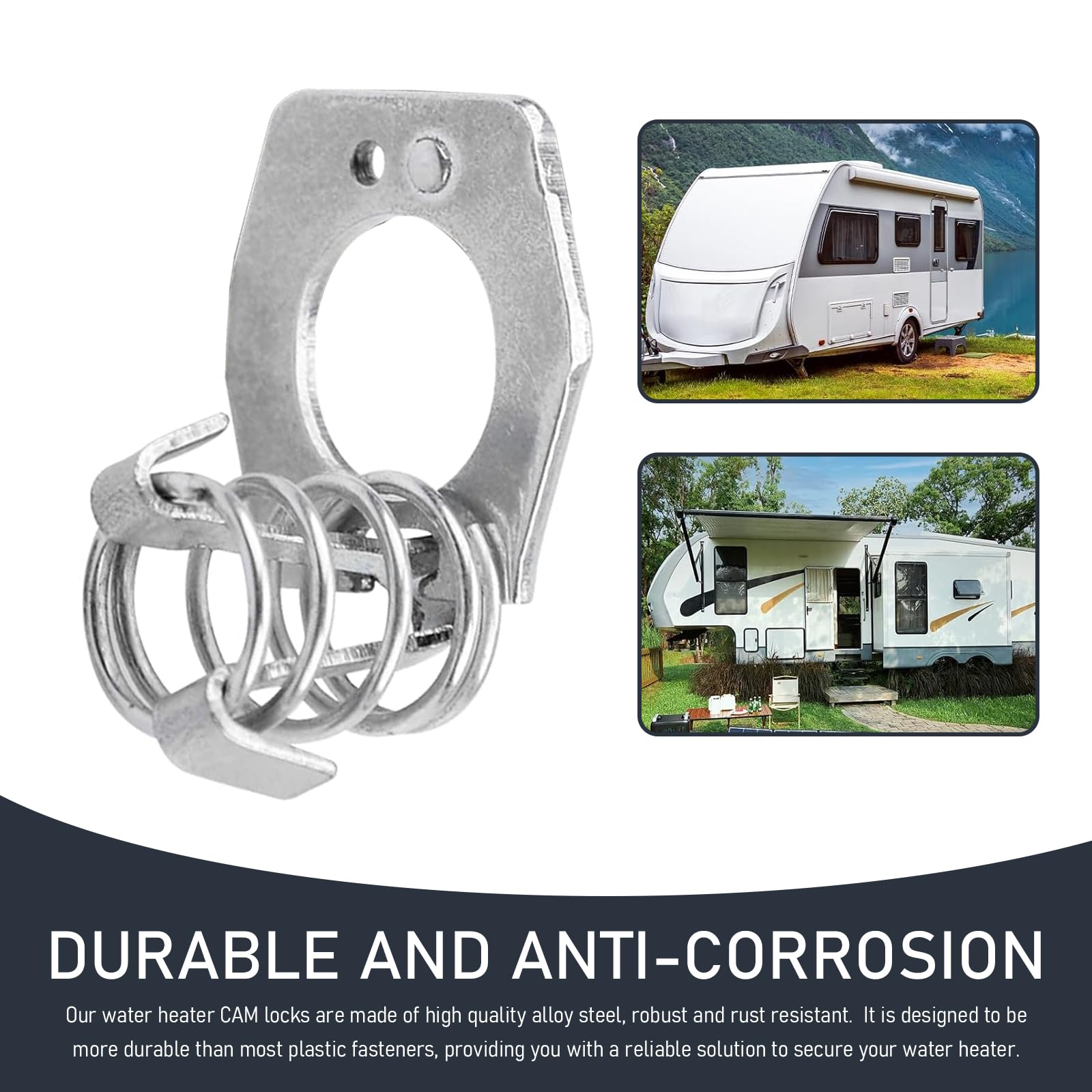 Snapklik.com : JawGrew Pack-2 RV Water Heater Cam Lock, 1.5" Durable ...