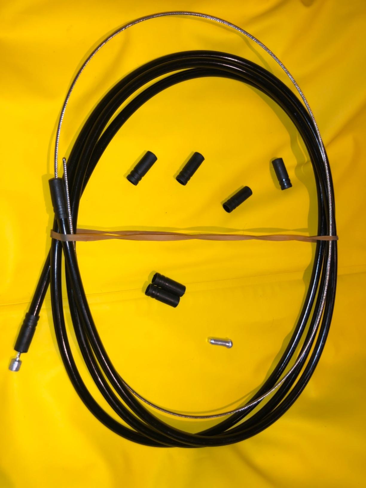 Clarks Stainless Steel Gear Cable - Black Universal Gear Wires for ...