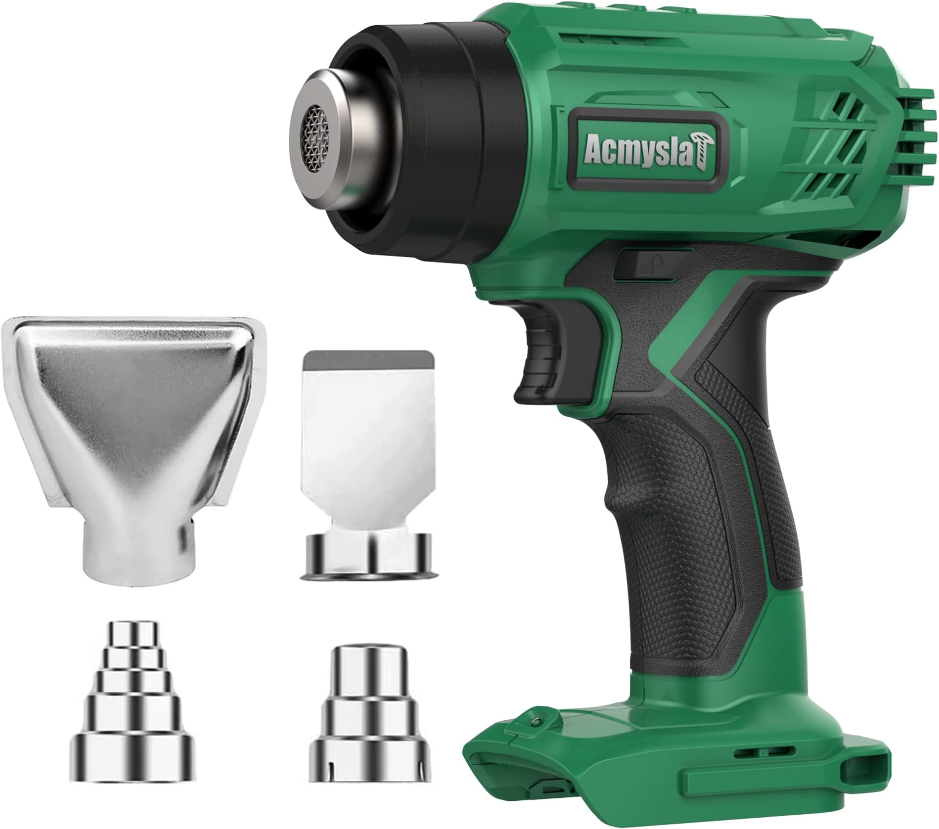 Cordless Heat Gun, 18V MAX Lithium-ion 4.0Ah Battery Hot Air Gun Fast ...