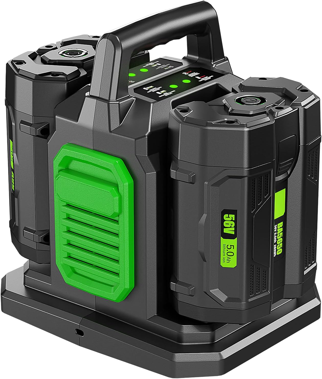 Amazon.com: NEPOWILL Dual Ports Replacement Charger for EGO 56V Battery ...