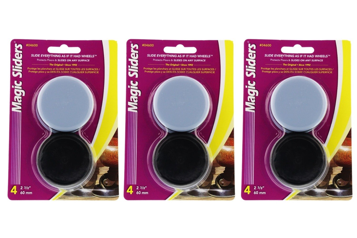 Magic Sliders 2 3/8" Concave Sliders (4600), 4 ct (3 Pack) - Amazon.com