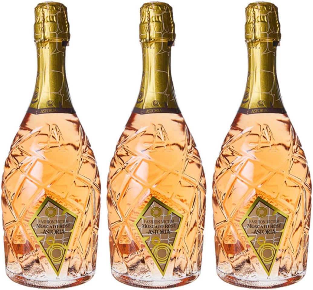Astoria Moscato Rose "Fashion Victim"Spumante - 3 bottiglie da 750 ml ...