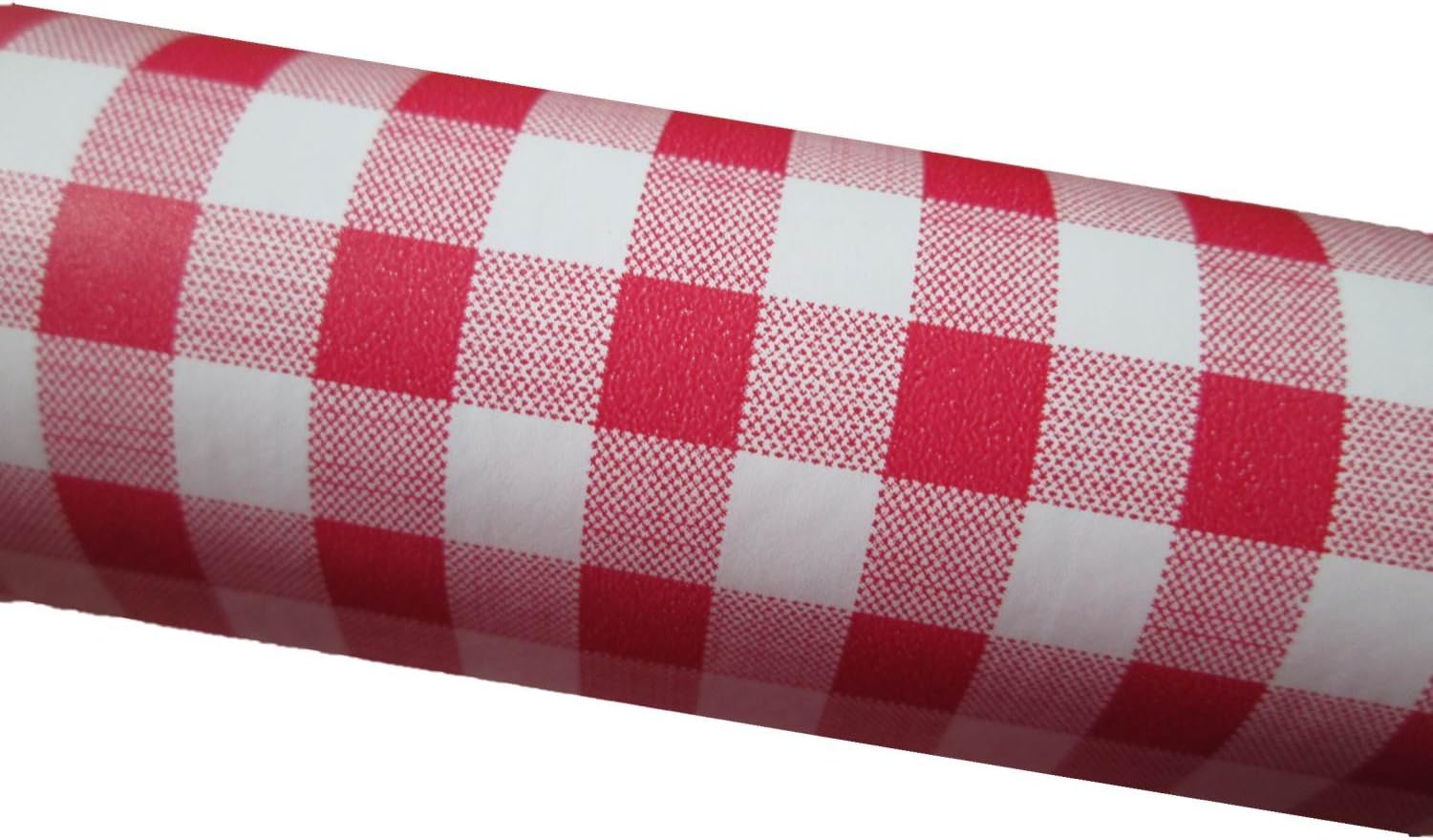 Amazon.com: Home Gingham Pattern Sticky Back Plastic (Red And White ...