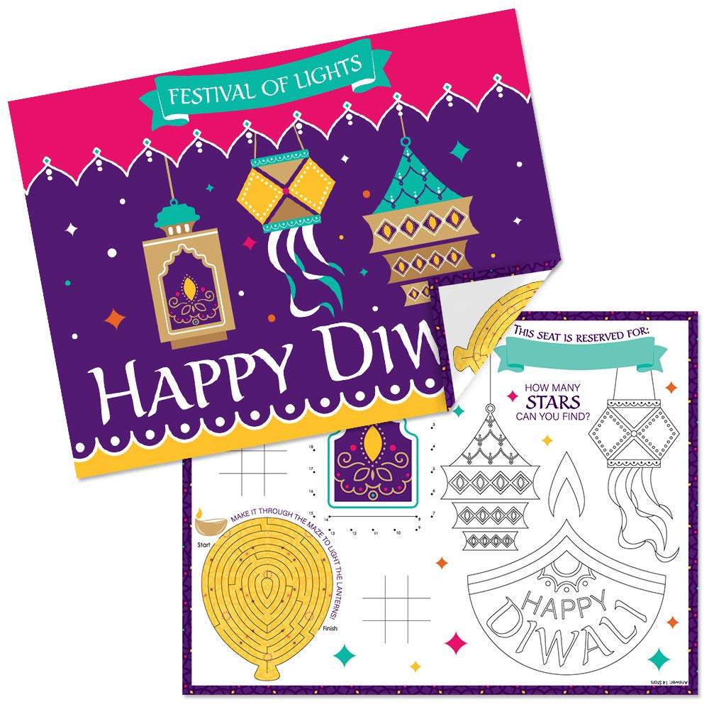 Shubh Diwali Coloring Pages For Children