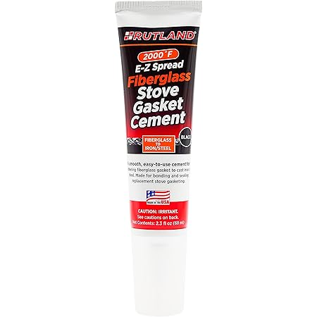 Amazon.com: Rutland Products, Black Rutland Stove Gasket Cement, 2.3 ...