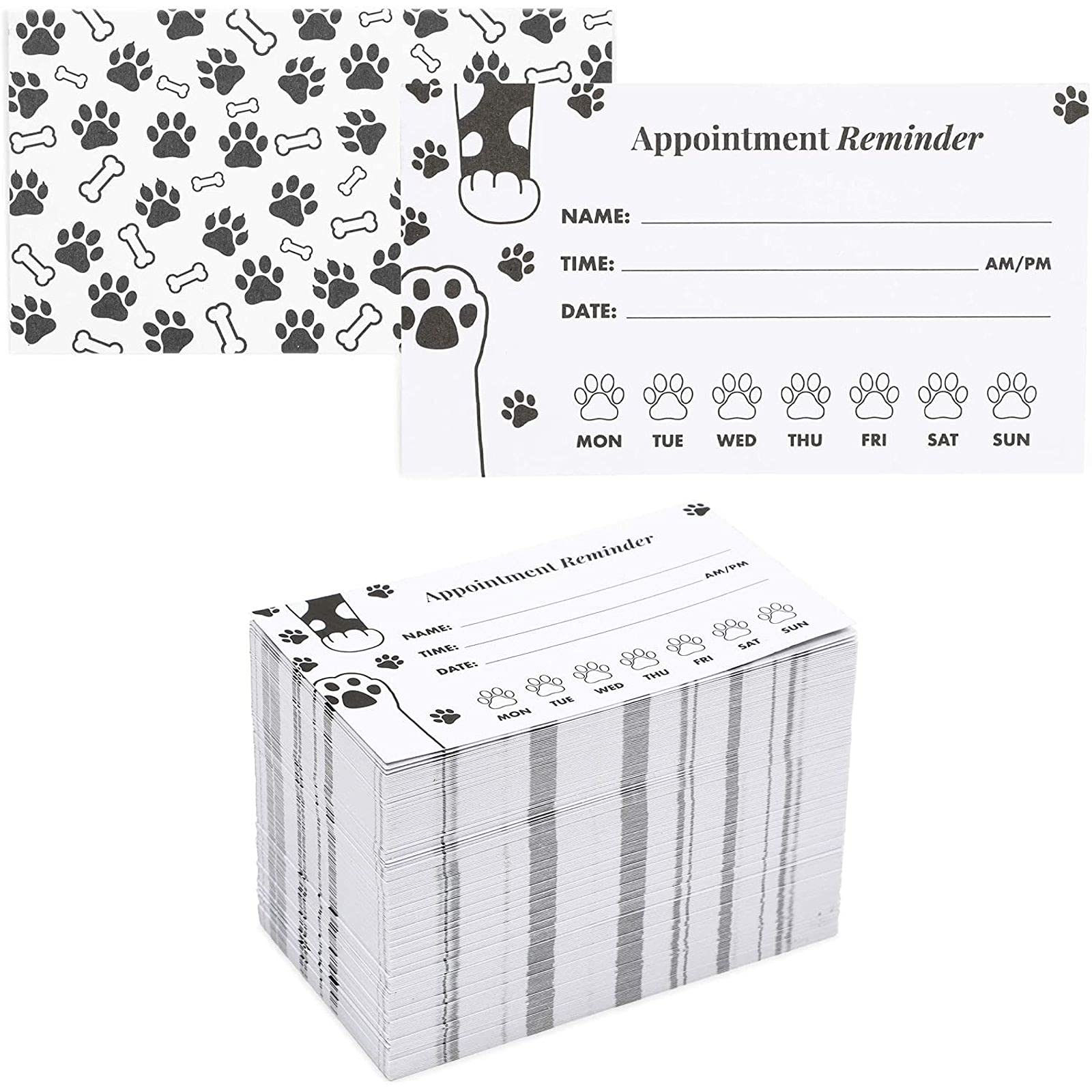 Paw Printable With Lines For Writing Empty Frame, Border Cartoon Dog,