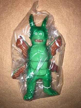 Amazon.co.jp: amapro アマプロ 最悪怪獣軍団 ムチー ソフビ sofubi sofvi フィギュア パチ怪獣 グリーン : おもちゃ