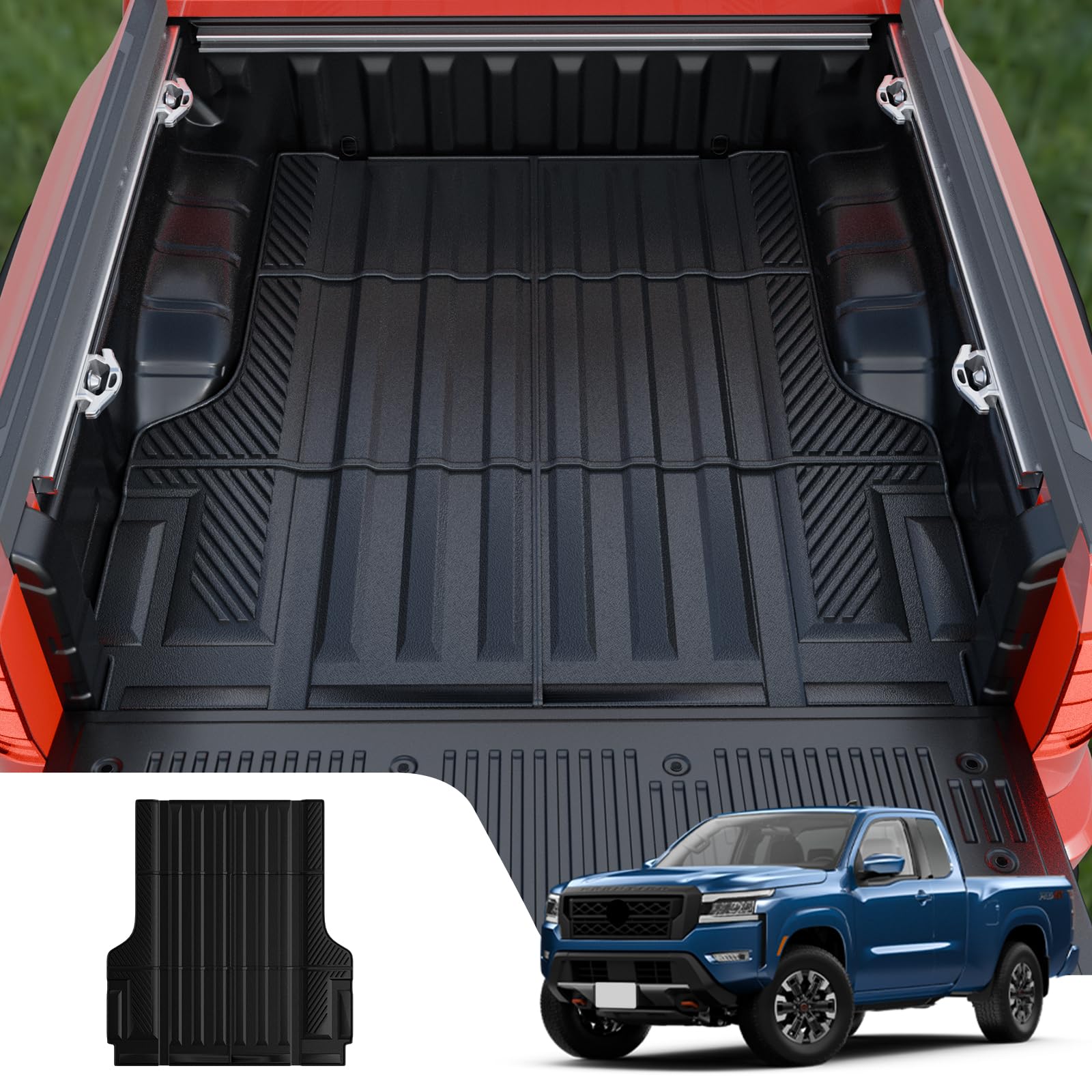 Amazon.com: Dattumar Truck Bed Mat Compatible with 2022-2025 Nissan ...