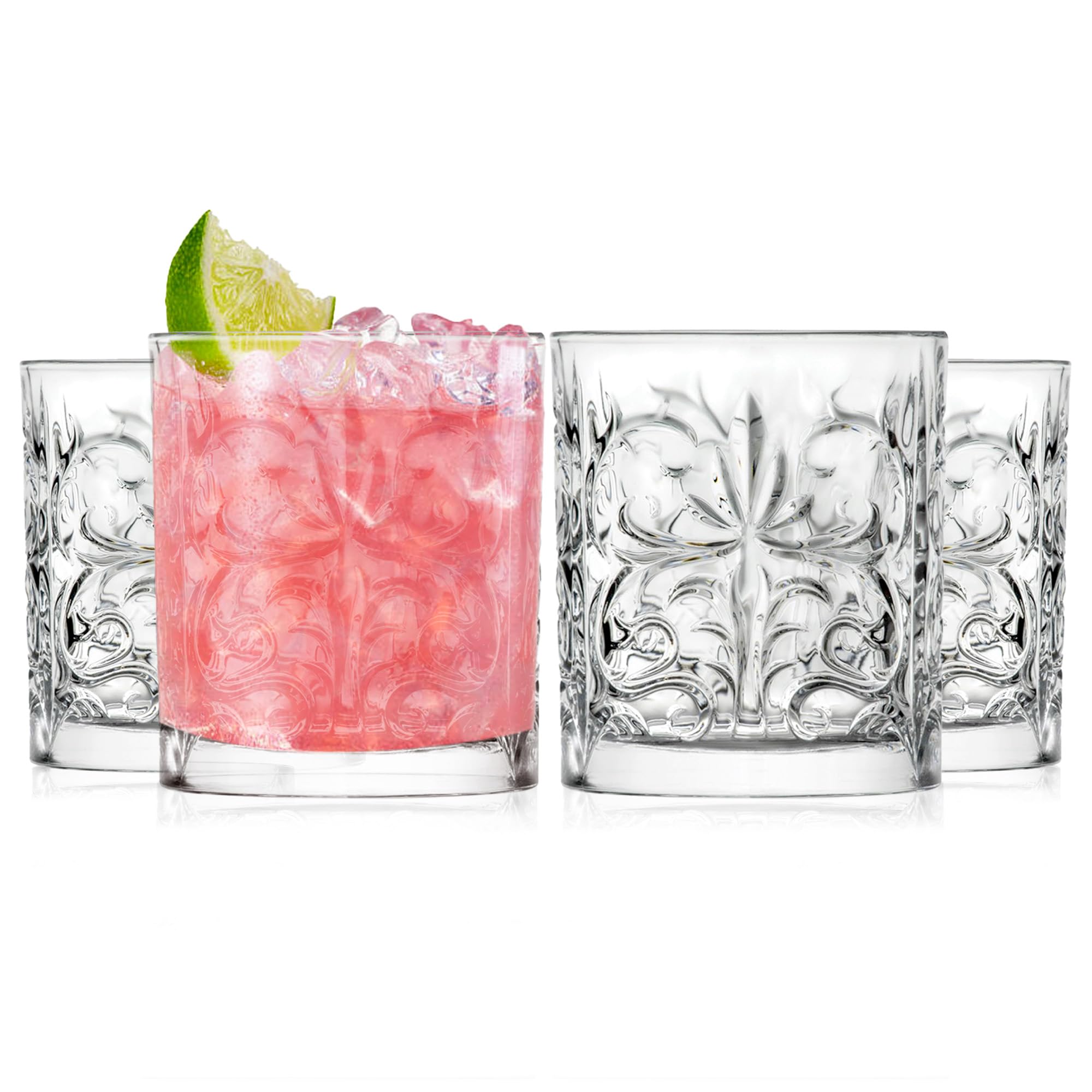 Snapklik.com : Whiskey Glasses - Double Old Fashioned Rocks Glass - Set ...