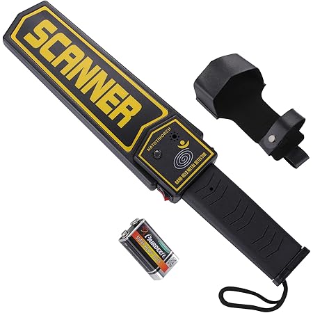 Amazon.com : Handheld Metal Detector Wand,High-Sensitivity Security ...