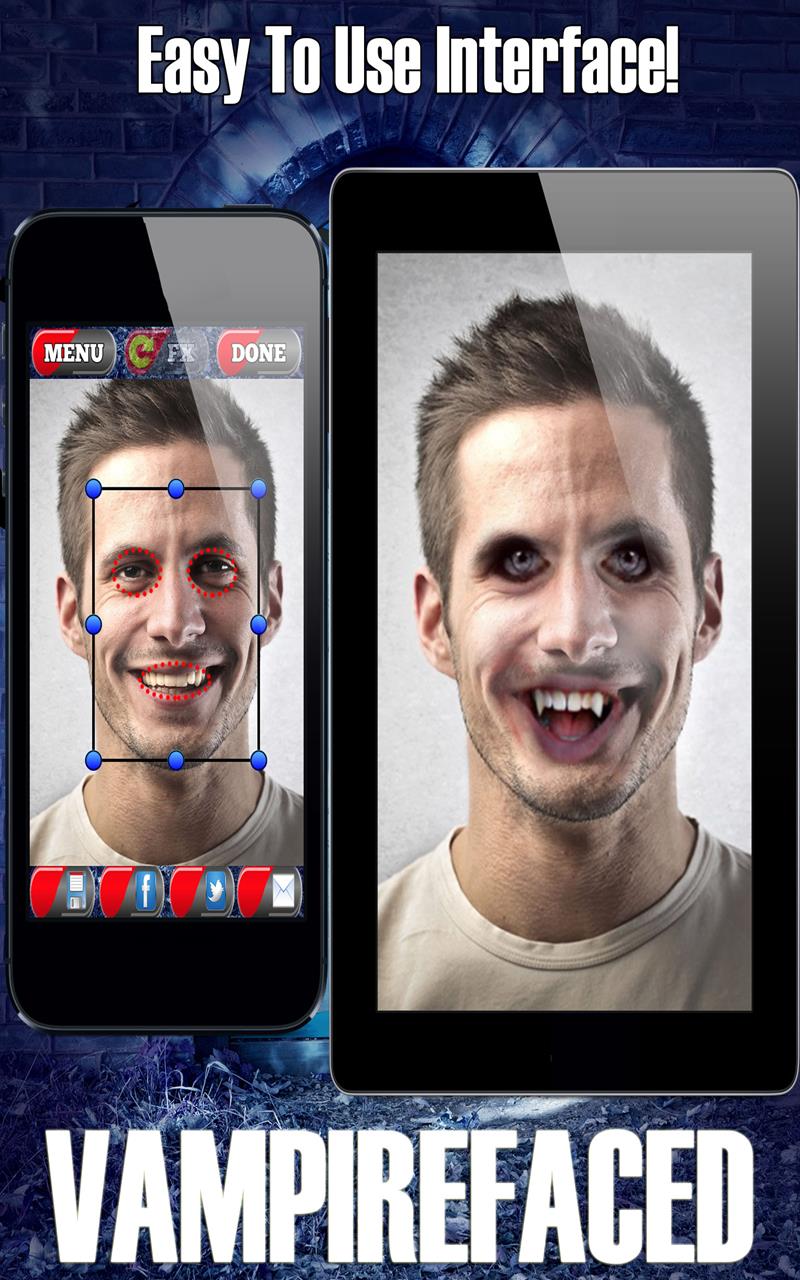 Vampire Face Booth FX Scary Photo Maker - App on Amazon Appstore