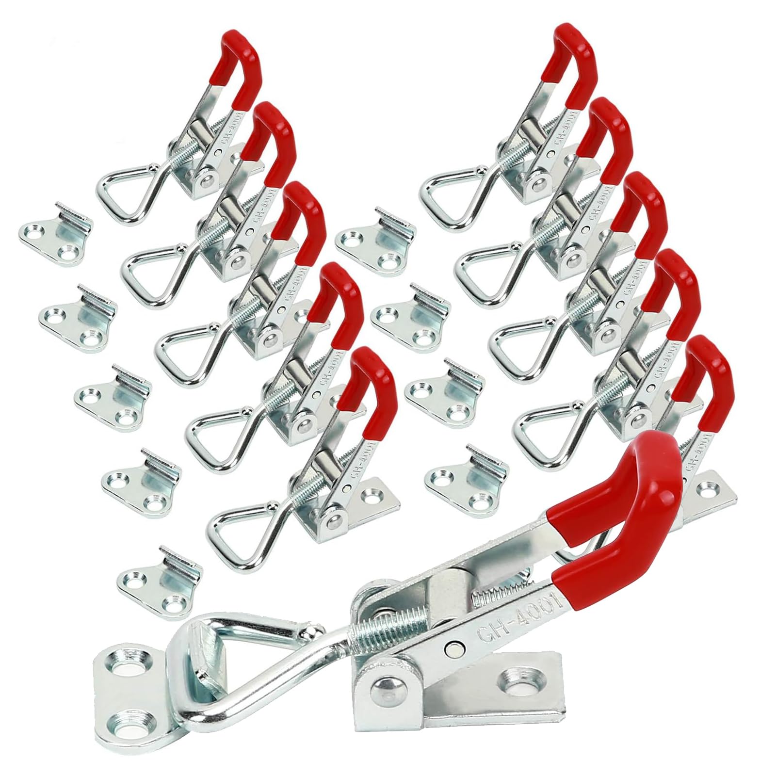 Snapklik.com : 20 PACKS 4001 Adjustable Toggle Clamp, 330 Lbs Quick ...