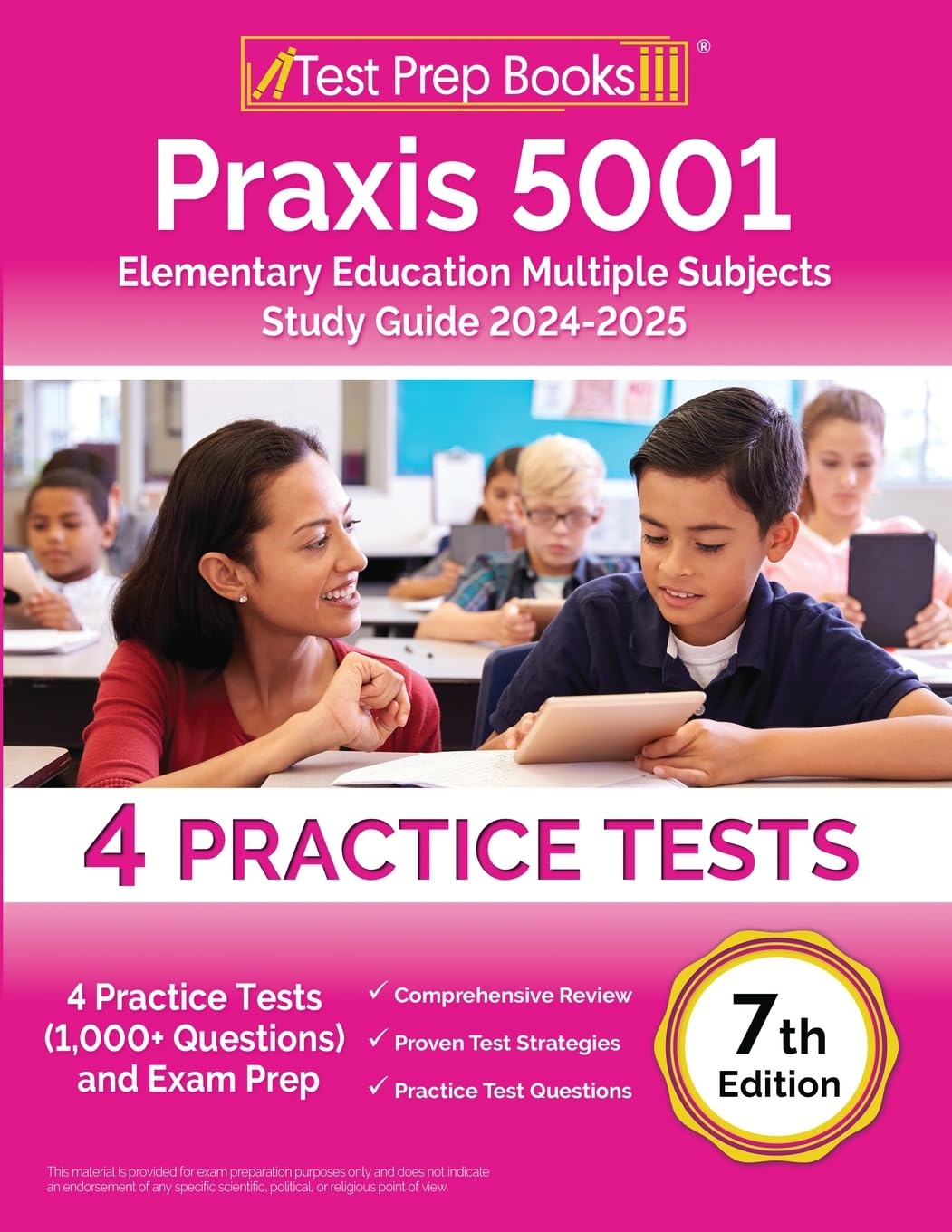 Praxis 5001 Elementary Education Multiple Subjects Study Guide 2024 ...