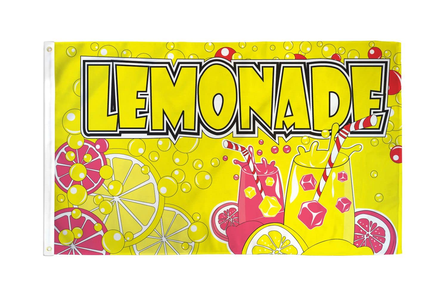 Amazon.com : AZ FLAG - Lemonade Flag - 3x5 Ft - 100D Polyester Fresh ...