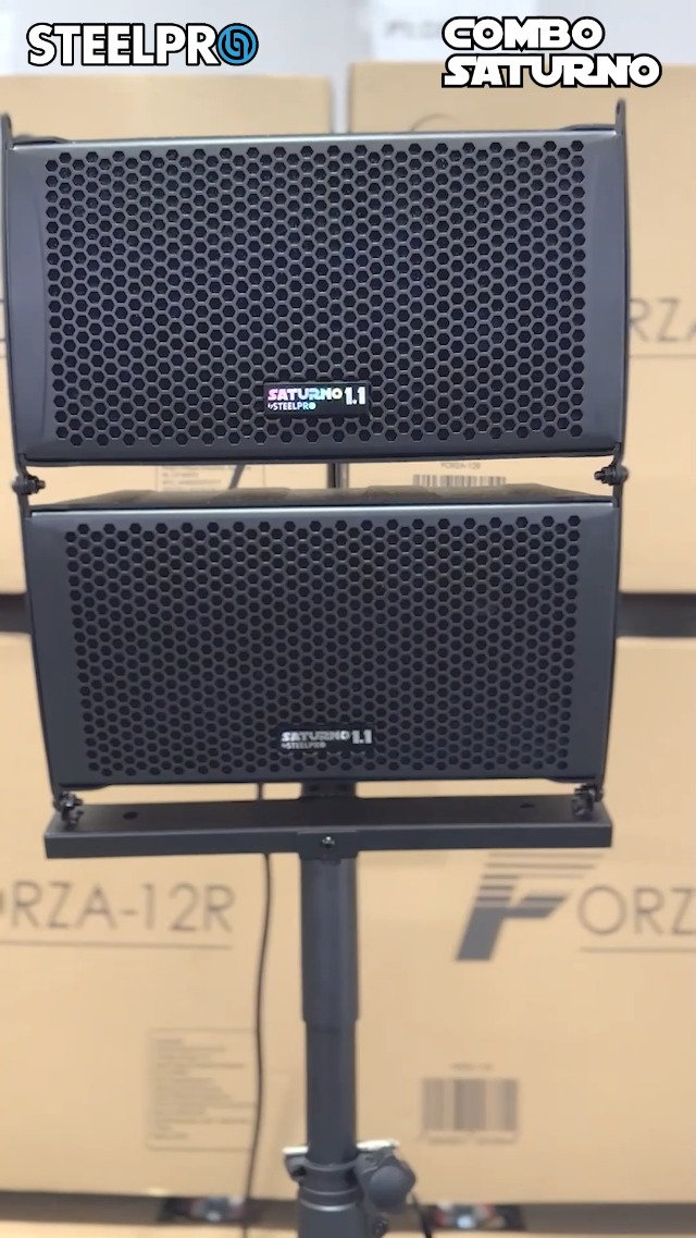 Watch 18 Nuevo STEELPRO Sistema Profesional De Audio Lineal 1300w ...