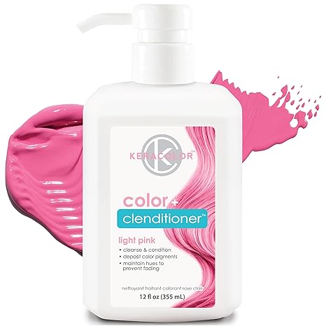 Amazon.com: Keracolor Clenditioner LIGHT PINK Hair Dye - Semi Permanent ...