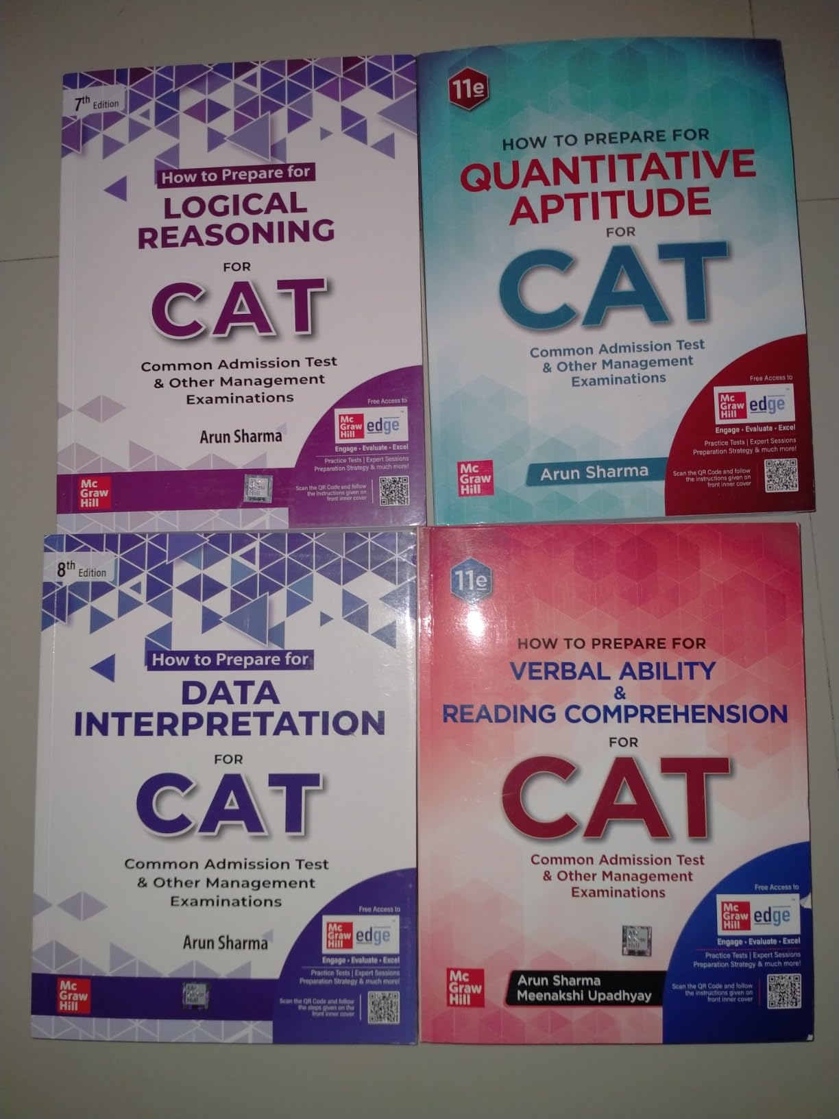 Arun Sharma CAT Combo Exam Preparation Books