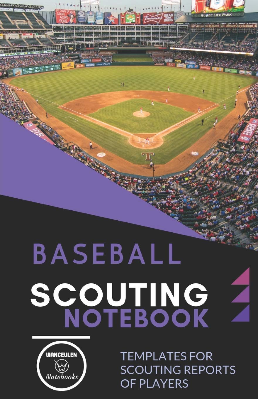 BASEBALL. SCOUTING NOTEBOOK: Templates for scouting reports of players ...