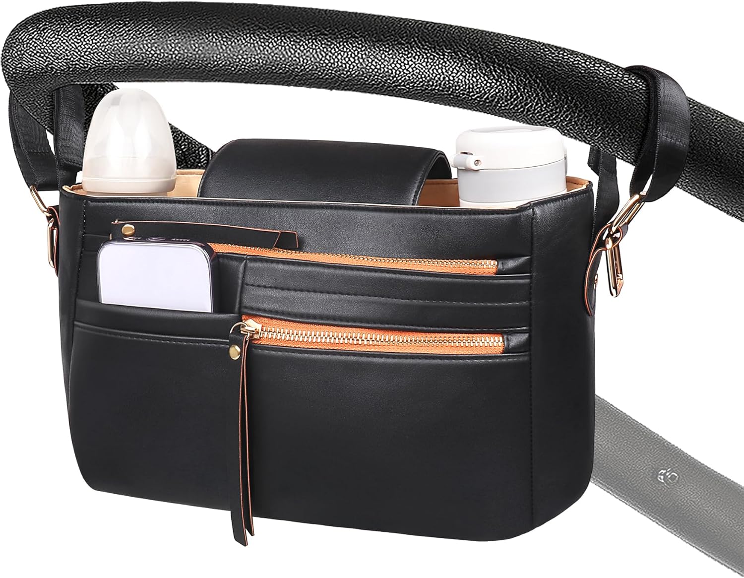 Amazon.com: Fortuning's JDS Stroller Organizer with Insulated Cup ...