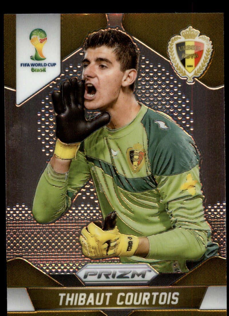 Amazon.com: 2014 Panini Prizm World Cup #18 Thibaut Courtois Belgium ...