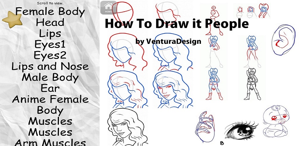 How to Draw it People - App on Amazon Appstore