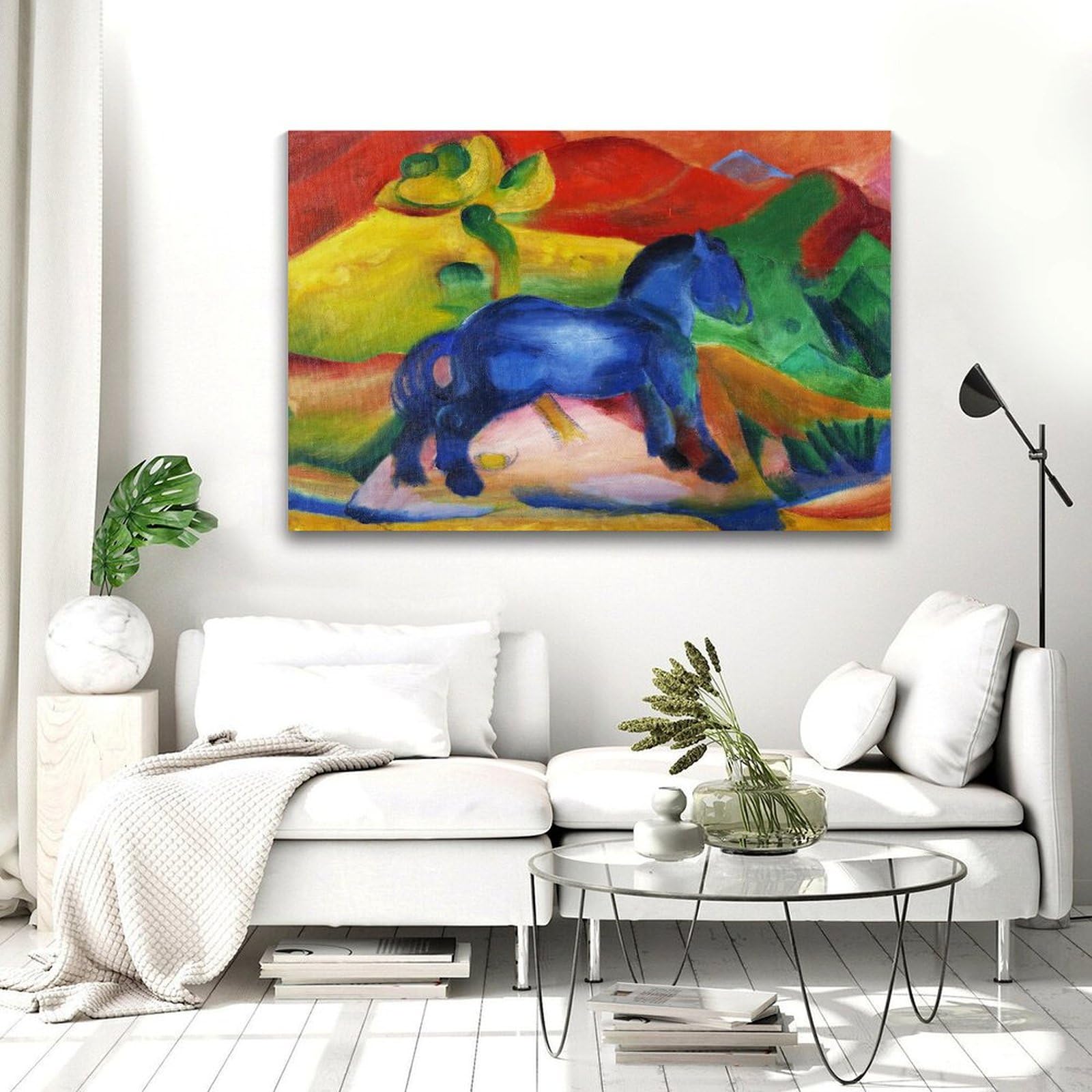Franz Marc Little Blue Horse
