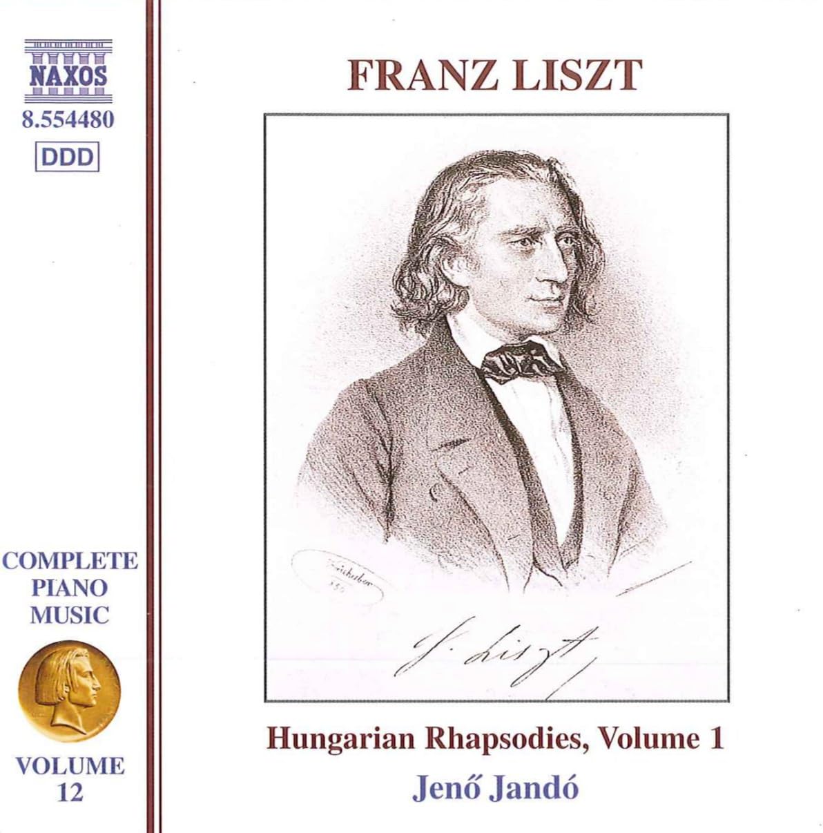 LISZT: Hungarian Rhapsodies, Vol. 1: Amazon.co.uk: CDs & Vinyl