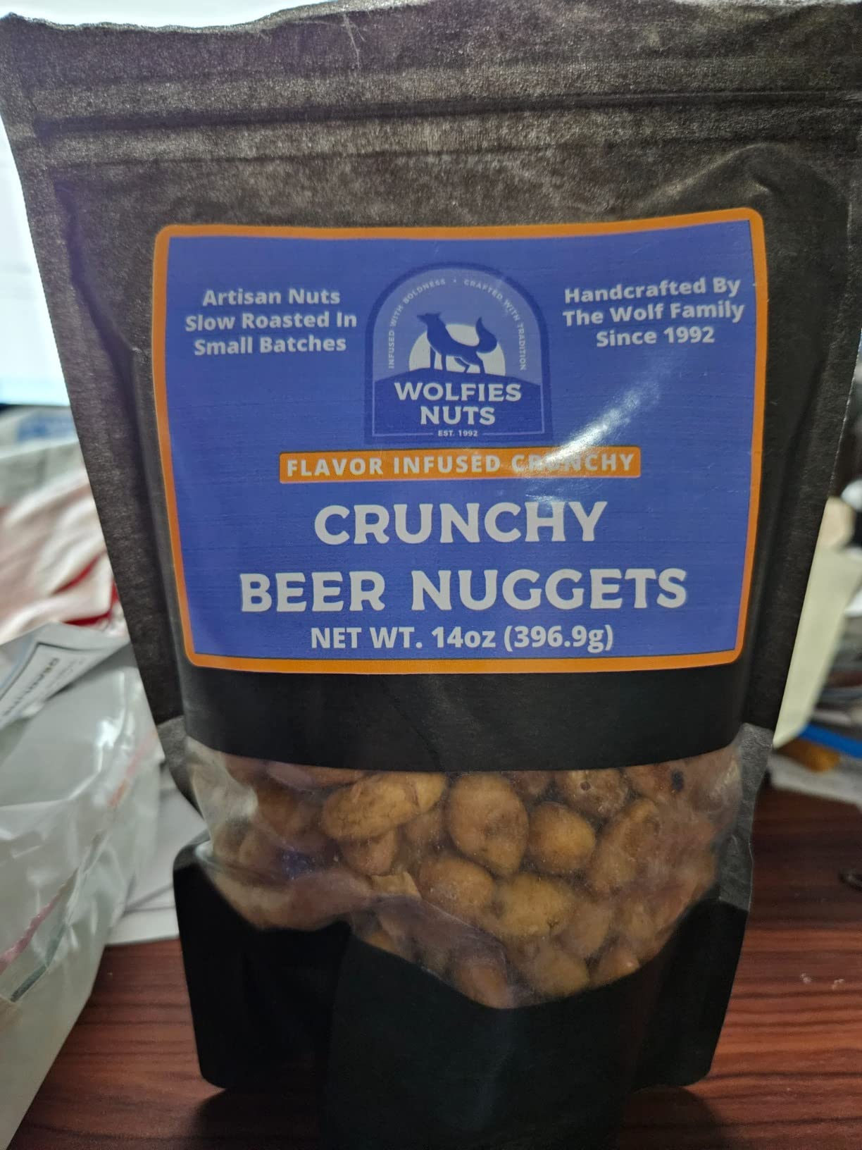 Amazon.com : Wolfies Nuts - Crunchy Beer Nuggets - Slow Roasted Artisan ...