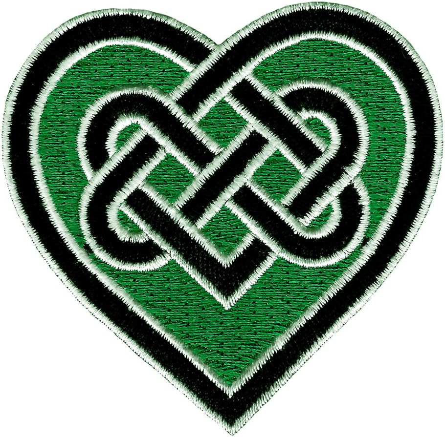 Amazon.com: Irish Claddagh. Friendship, Loyalty, Love, Embroidered ...