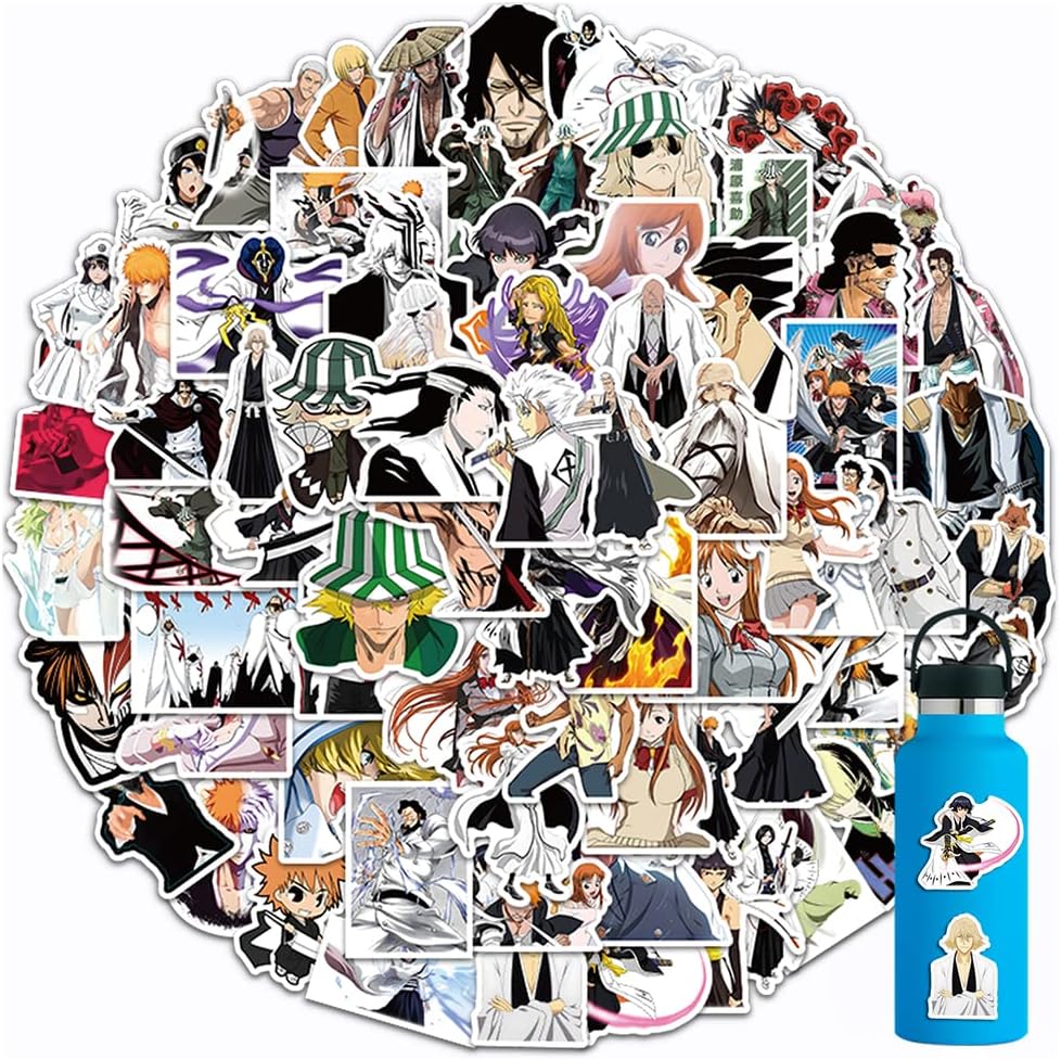 Amazon.com: 102Pcs Anime Stickers Pack Classic Anime Theme Stickesr for ...