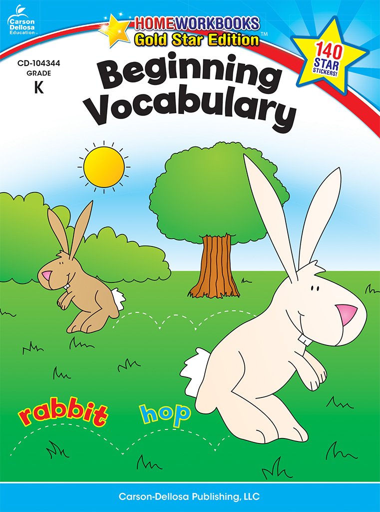 Beginning Vocabulary, Grade K (Home Workbooks): Carson-Dellosa ...