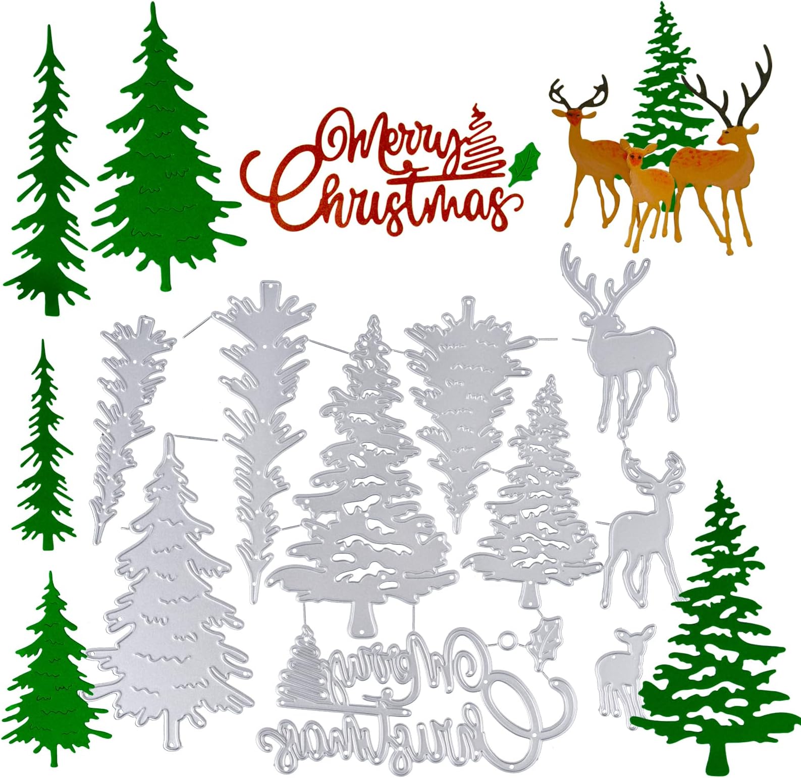 Sizzix 660978 Outil Scrapbooking Thinlits Jeu de 2 Matrices par Tim ...