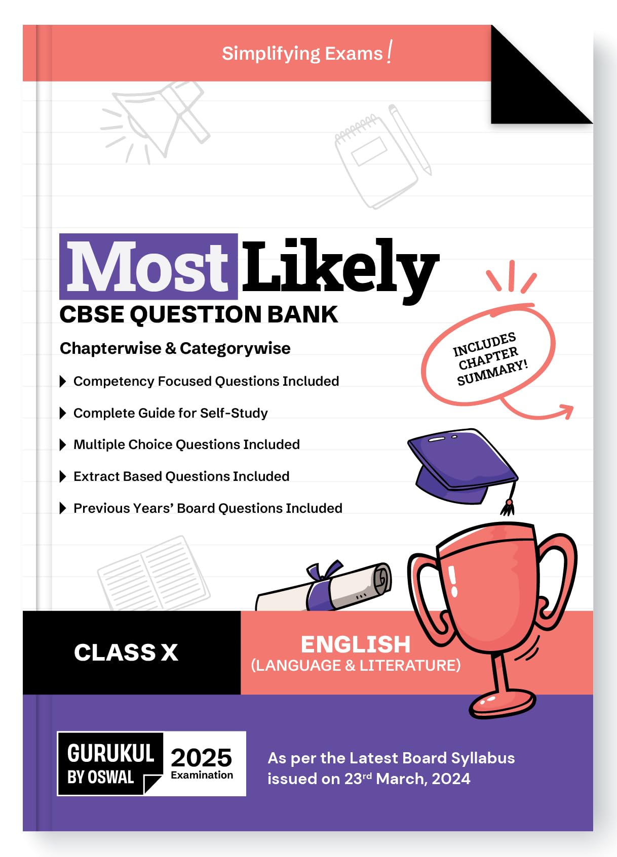Gurukul By Oswal English (Language & Literature) Most Likely CBSE ...