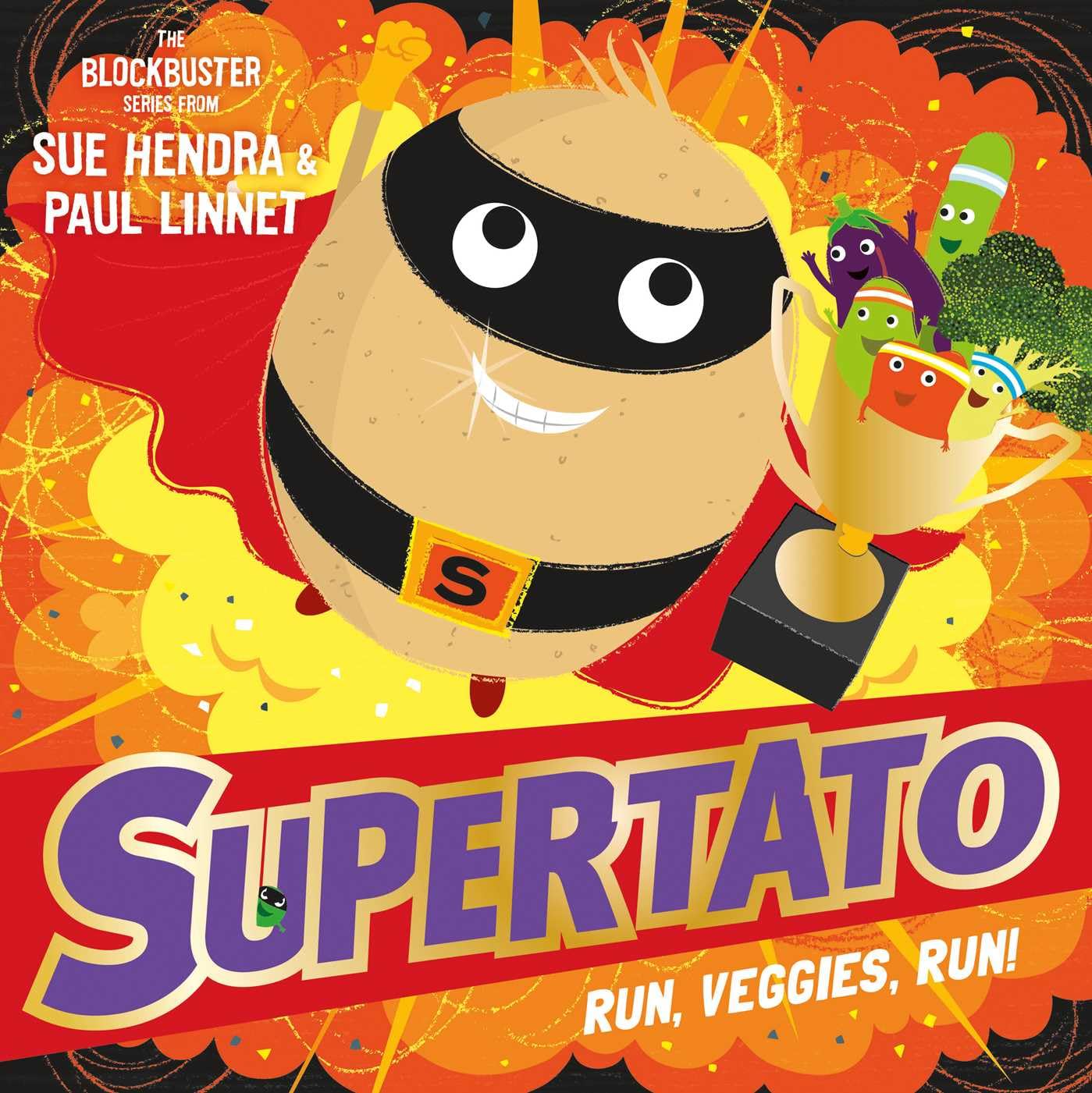 Supertato Run, Veggies, Run! : Linnet, Paul, Hendra, Sue: Amazon.in: Books