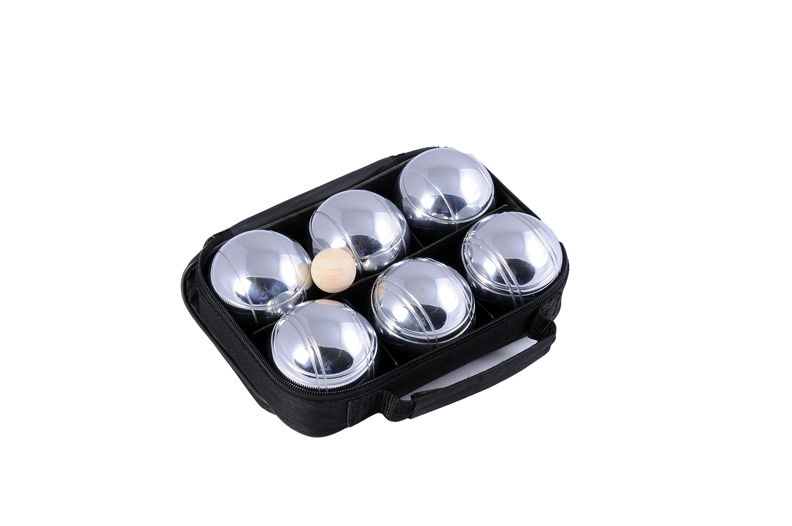 Amazon.com: NO LABEL - Jeu De Boules Set Deluxe with Carry Bag : Sports ...