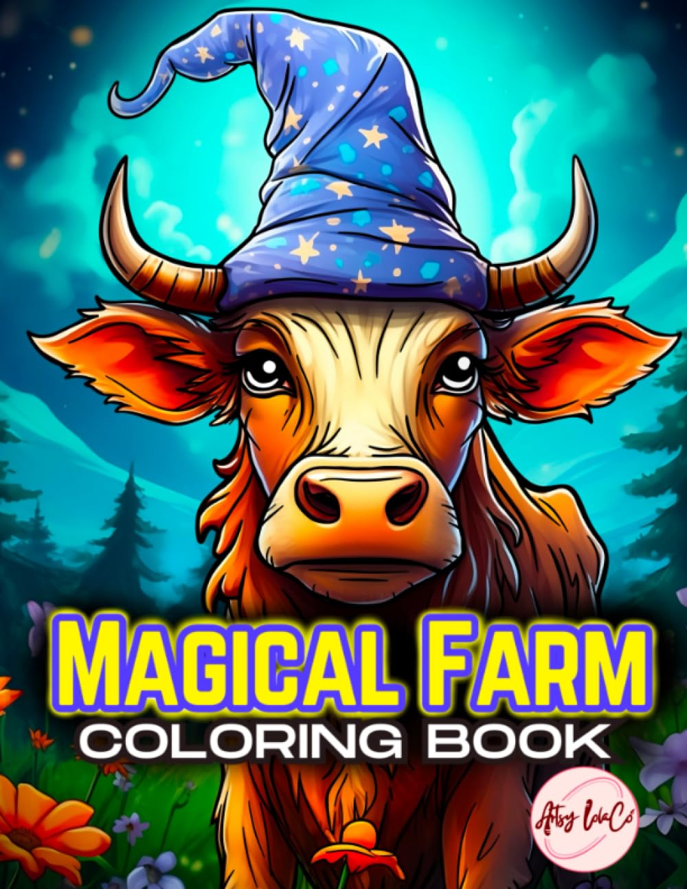 Amazon.com: Magical Farm Coloring Book: 30 Pages of Relaxing and ...