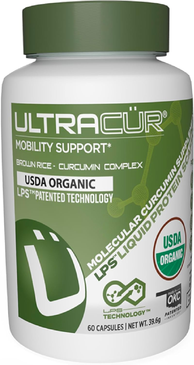 Amazon.com: UltraCur Organic USDA Certified - LPS™ Turmeric Curcumin ...