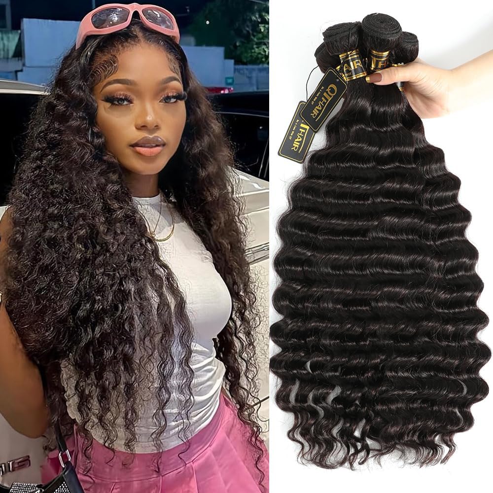 Amazon.com : QTHAIR Loose Deeep Wave Bundle 14A Peruvian Virgin Hair ...