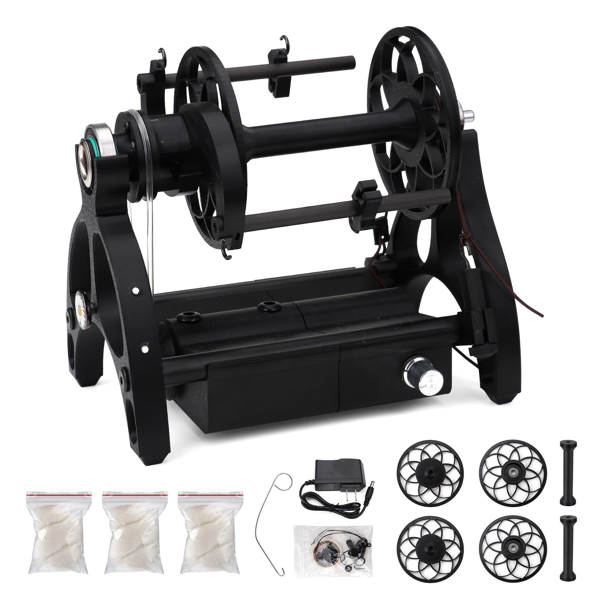 Snapklik.com : Oztwel Electric Wool Yarn Winding Machine