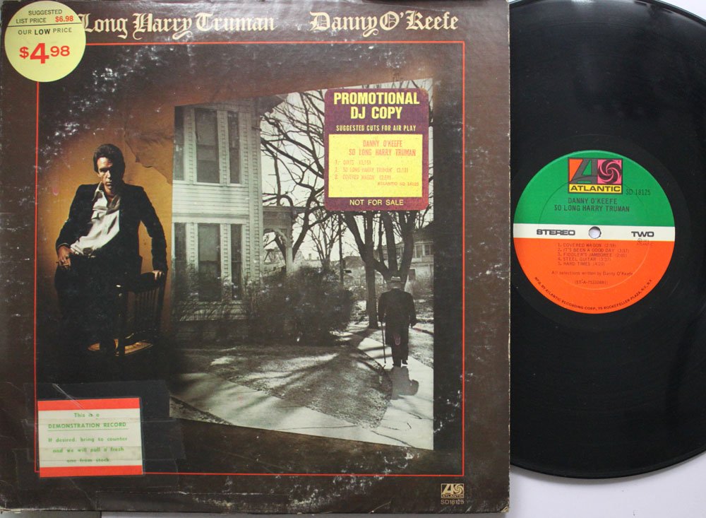 Danny O'Keefe - So Long Harry Truman [LP VINYL] - Amazon.com Music