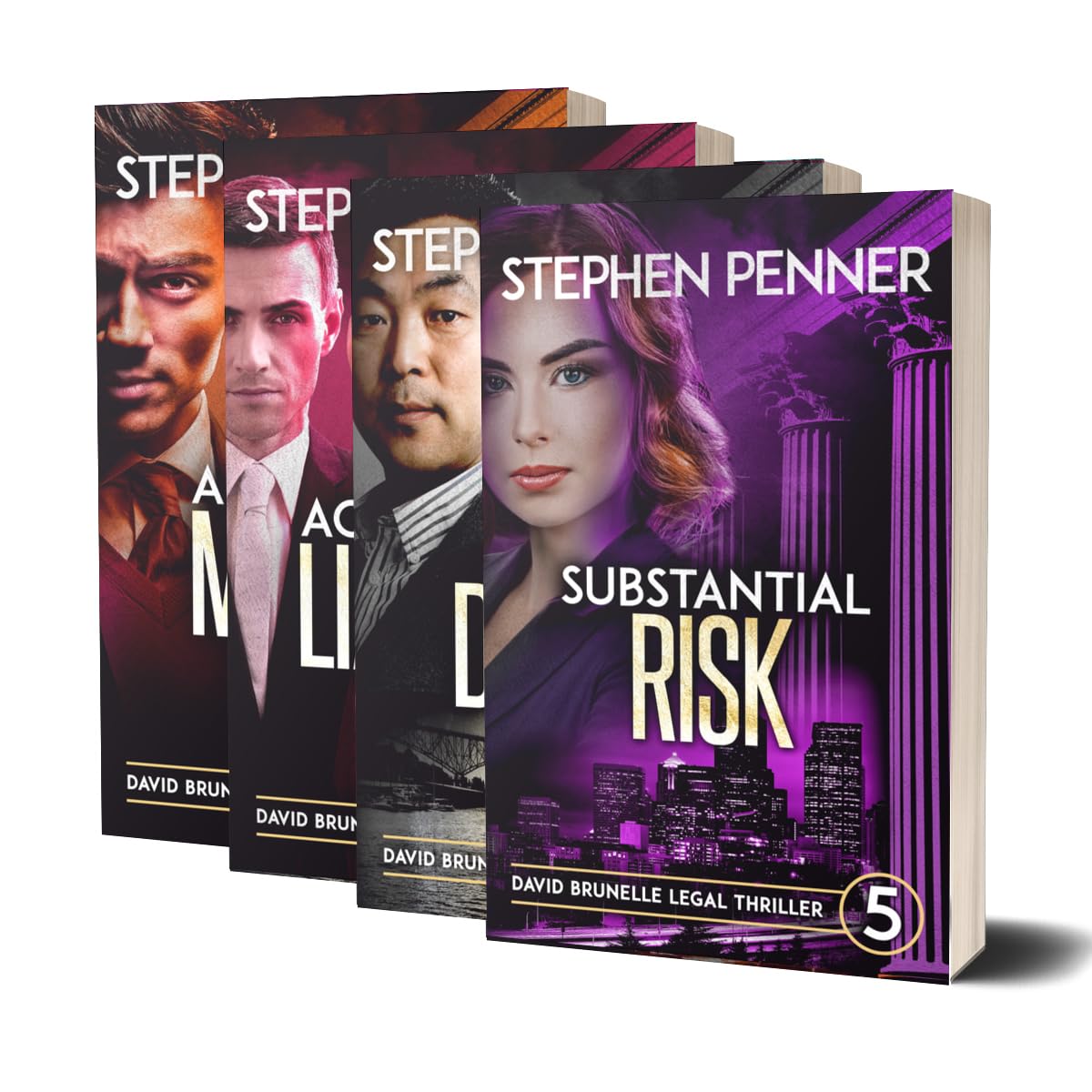David Brunelle Legal Thrillers, Books 5-8 Collected eBook : Penner ...